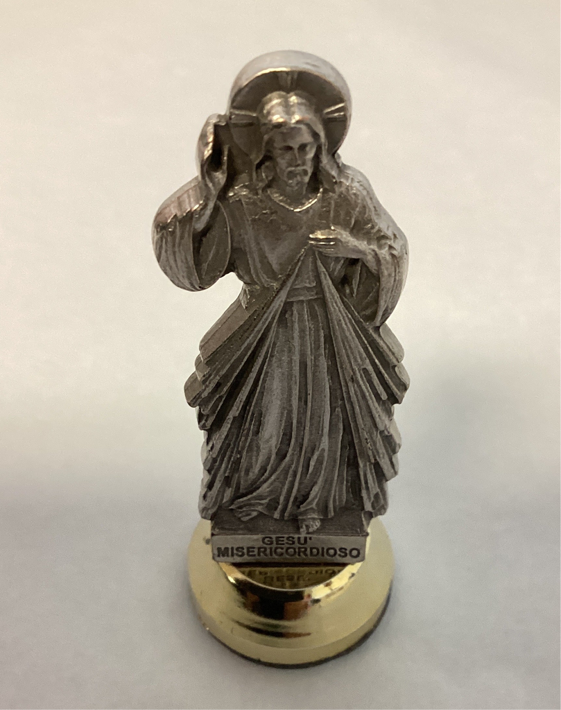 Divine Mercy Auto Statue - 2 3/4” – Veritas Catholic Books & Gifts