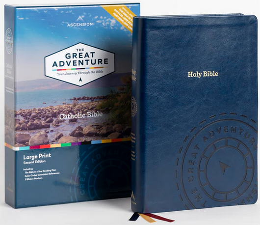 The Great Adventure Catholic Bible (Large Print) – Veritas Catholic Books & Gifts