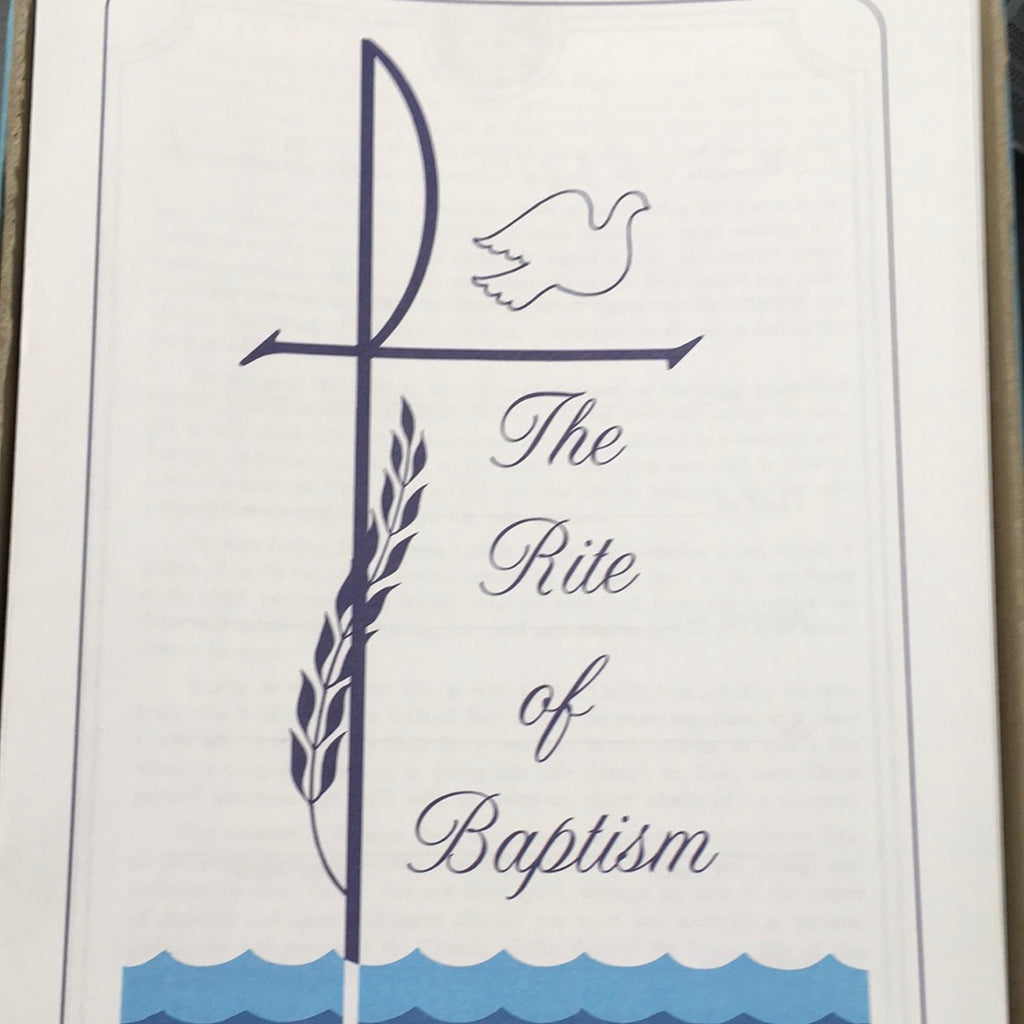 The Rite of Baptism – Veritas Catholic Books & Gifts